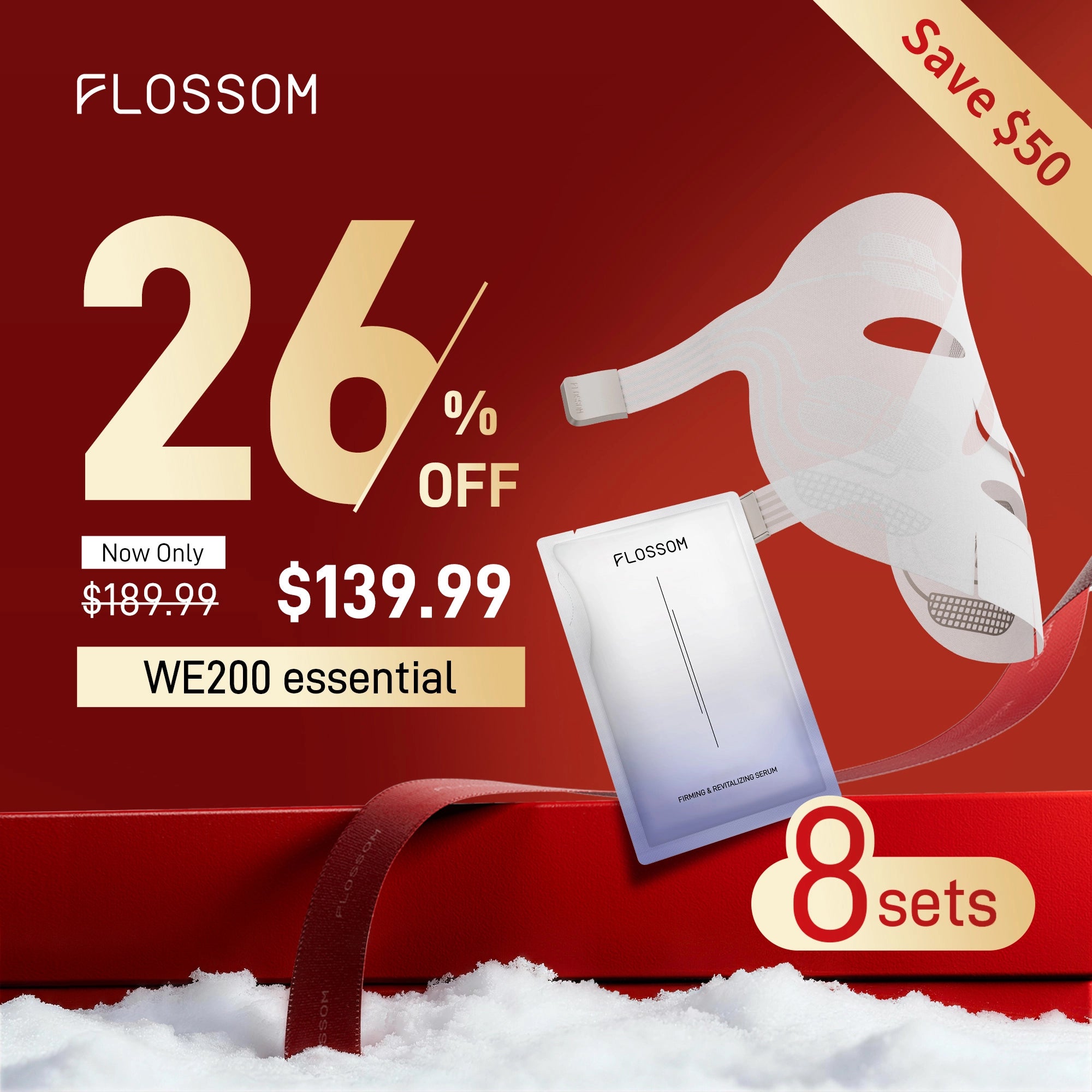 WE200-M01 FLOSSOM Facial Mask – Flossom Beauty Store